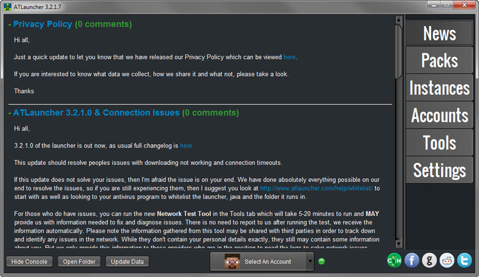Atlauncher install - drinkmyte